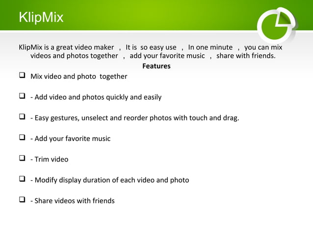 Android Editing applications. | PPT
