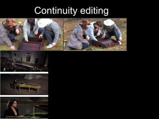 Editing concepts & techniques | PPT | Video Production | Content Production