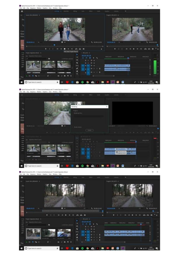 Editing evidence | DOCX