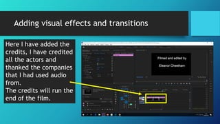 Editing evidence log done | PPT