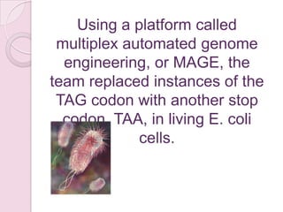 Editing genome | PPT
