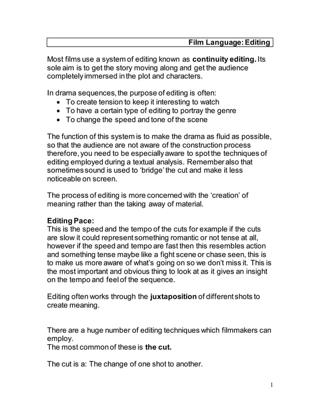 Editing notes | DOCX