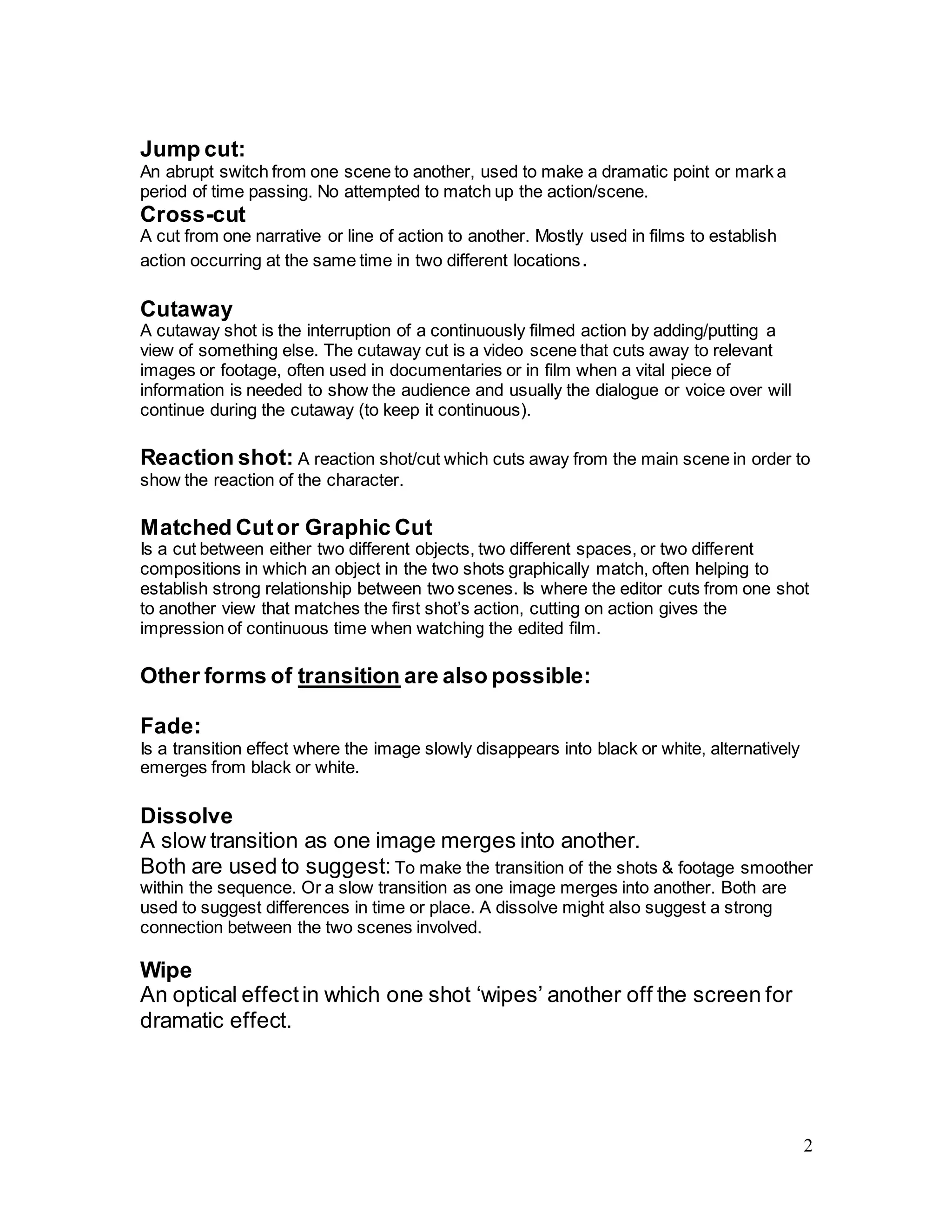 Editing notes | DOCX