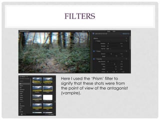 Editing of Horror Movie | PPT