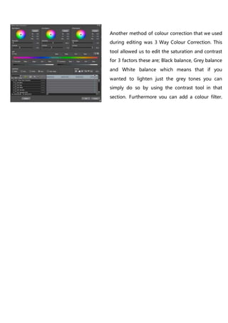 Editing on edius | DOCX