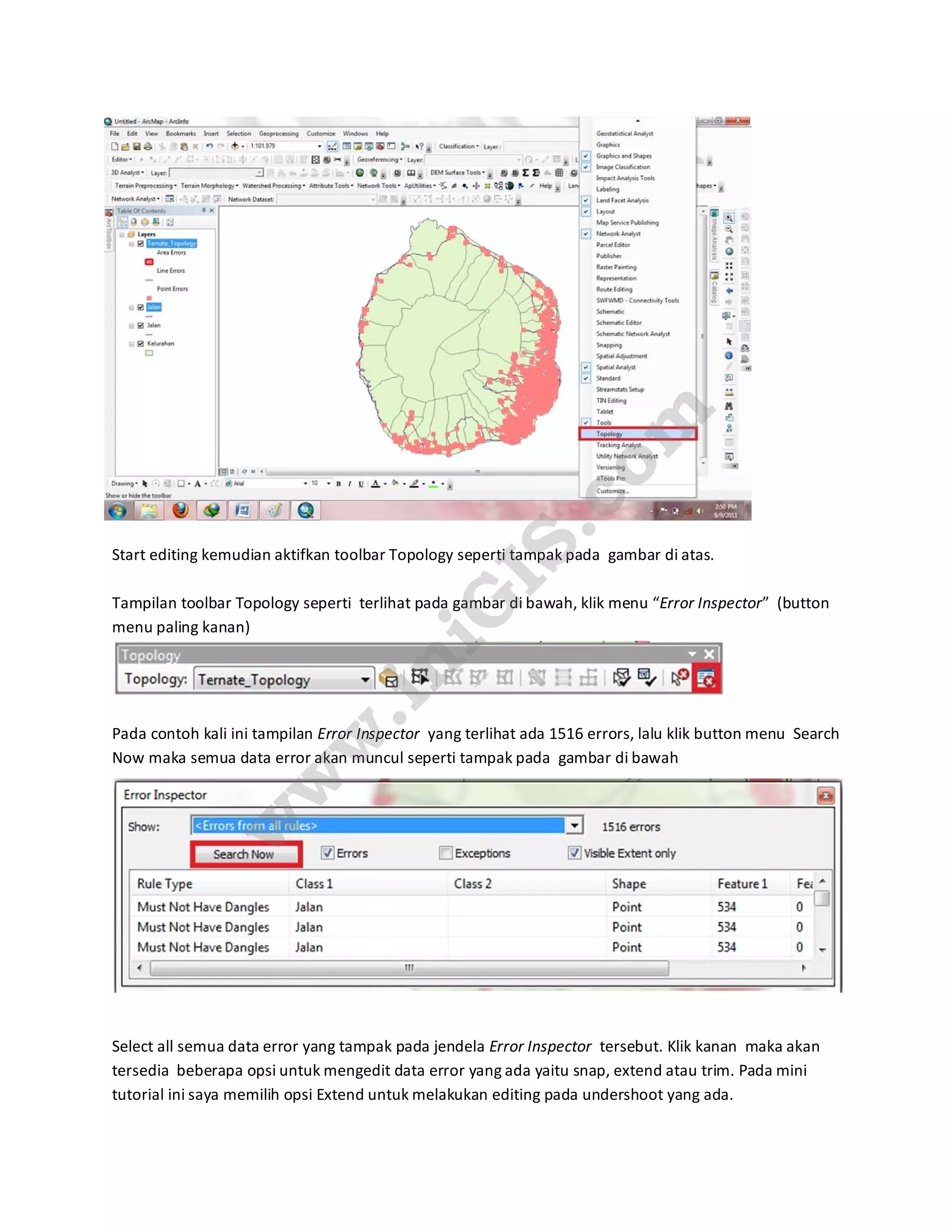 Editing polyline topology arc gis 10 | PDF