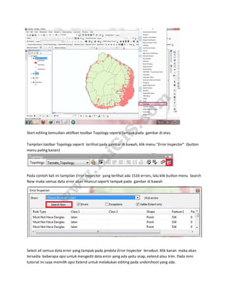 Editing polyline topology arc gis 10 | PDF