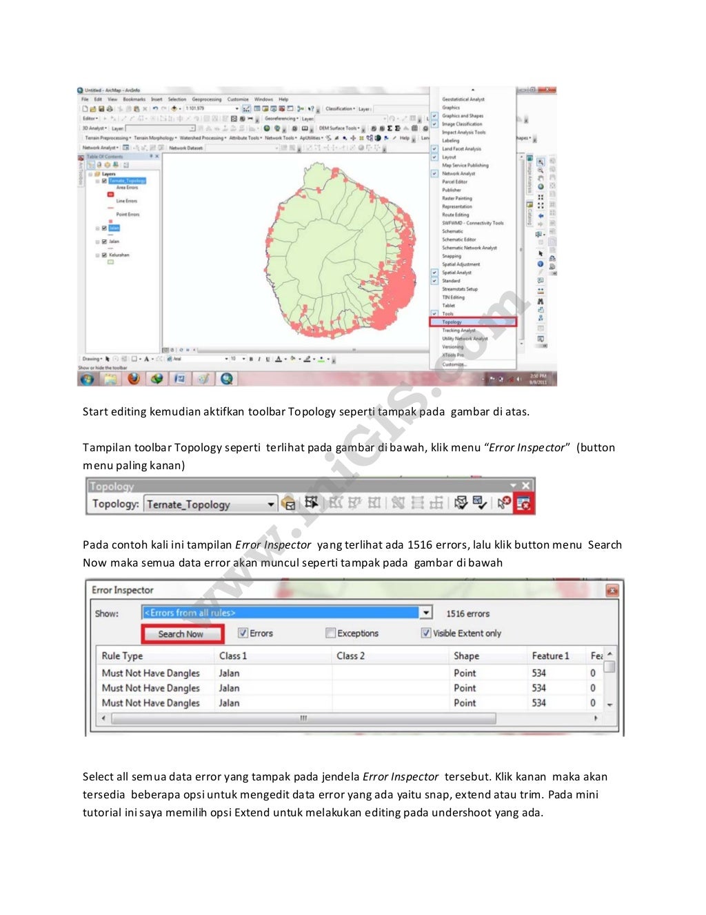 Editing polyline topology arc gis 10
