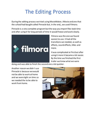 Editing process | DOCX