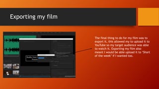 Editing process | PPTX