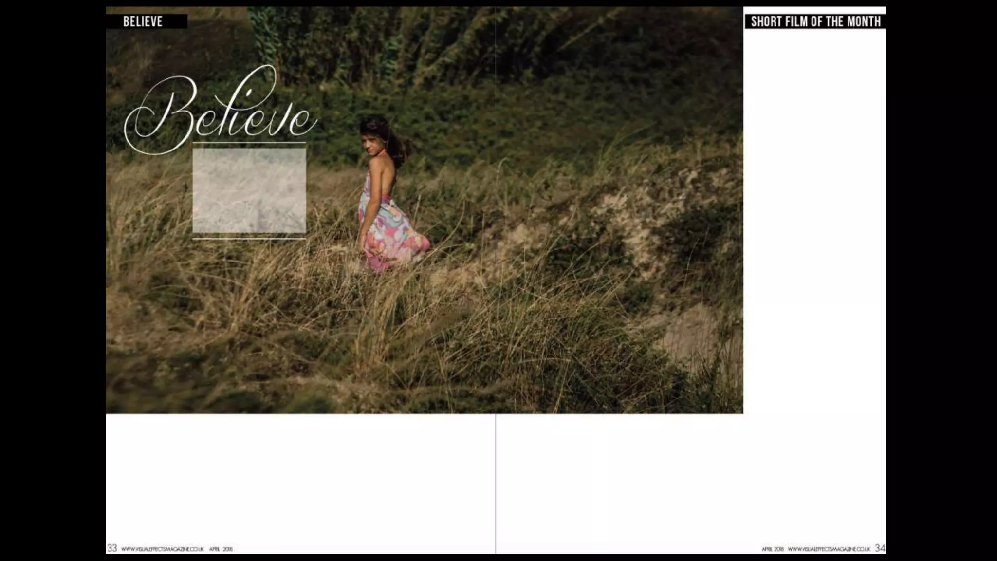 Editing Process -Final Magazine Article: Clara Barroso | PPT