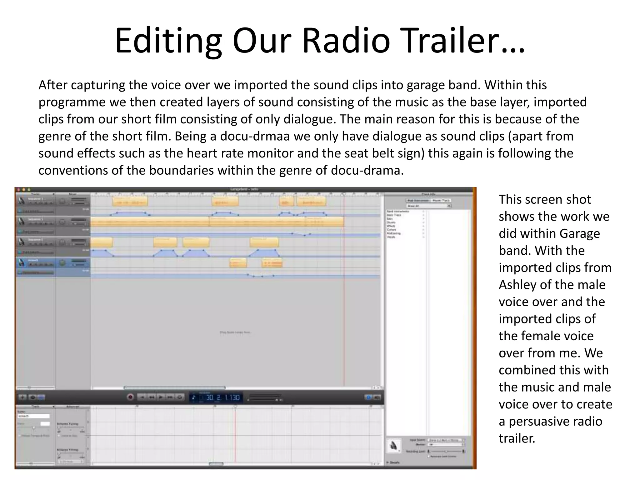 Editing radio trialer | PPTX | Music | Entertainment