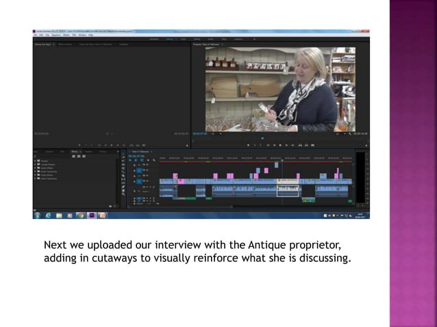 Editing screenshots for documentary | PPTX | Video Production | Content ...