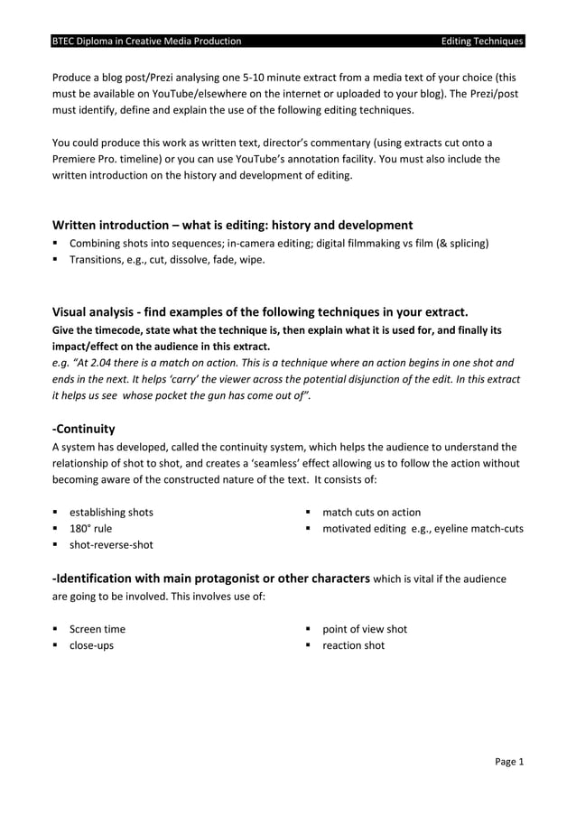 Editing Sequence Analysis | PDF
