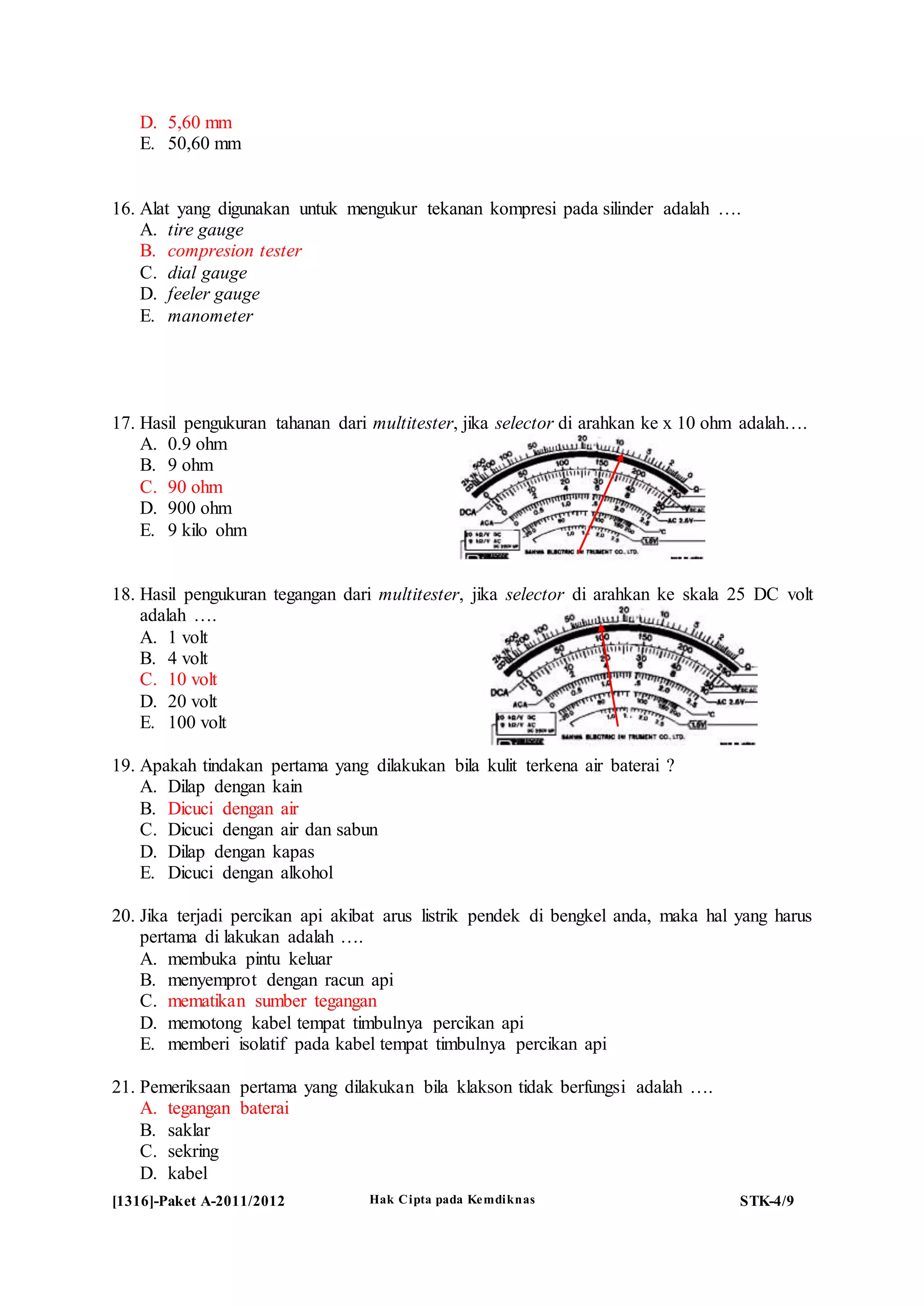 SOAL TSM EDITING | PDF