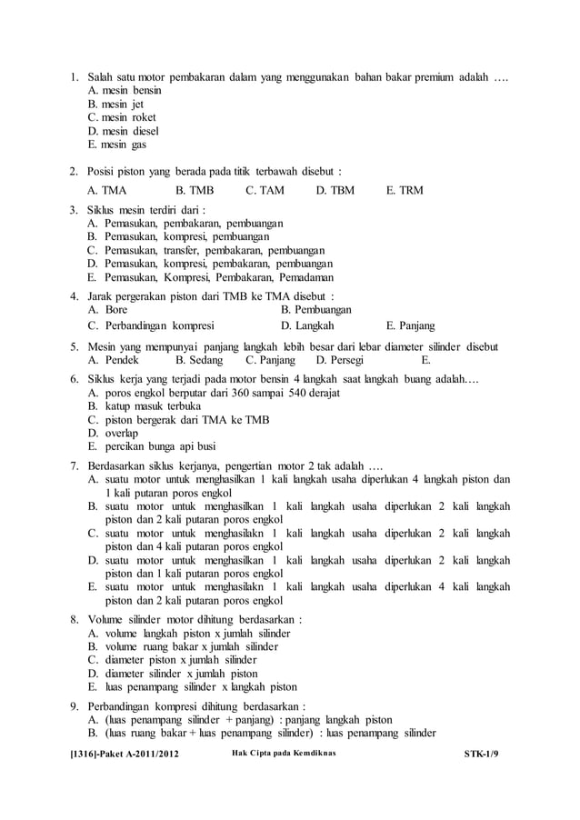 SOAL TSM EDITING | PDF