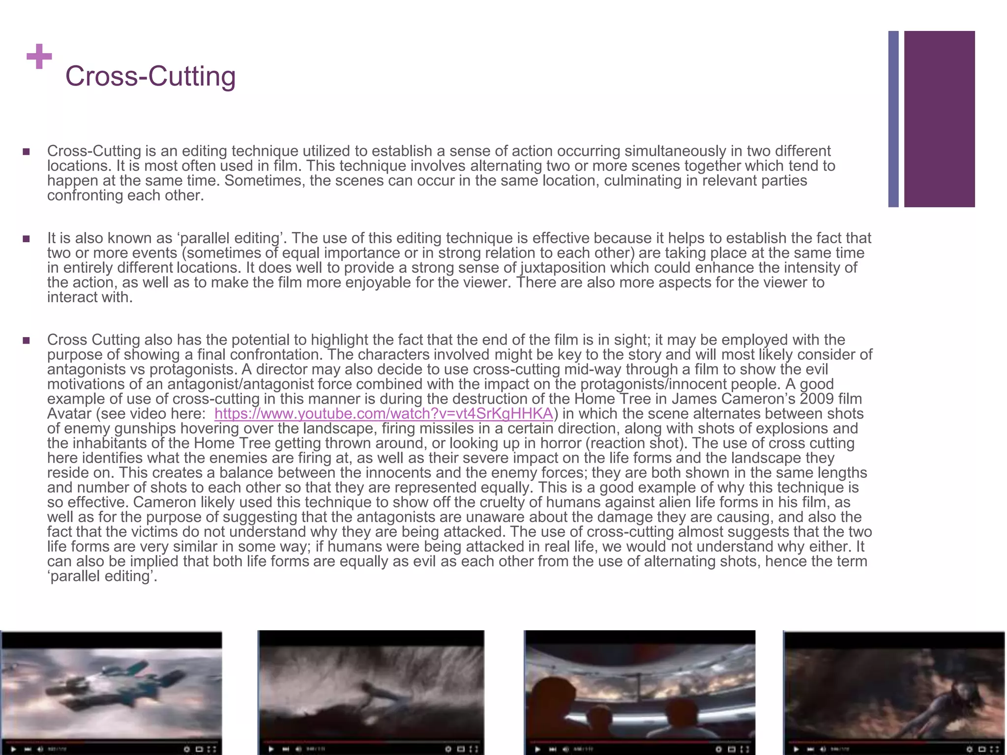 Editing technique (robbie h.) part 2 | PPT