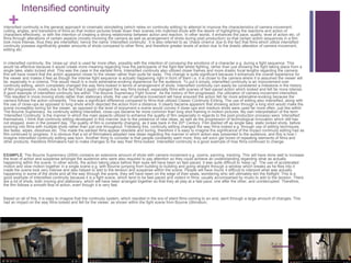 Editing technique (robbie h.) part 2 | PPT