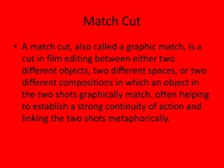 Editing techniques | PPT