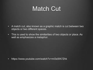 Editing techniques | PPTX