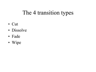 Editing techniques | PPT