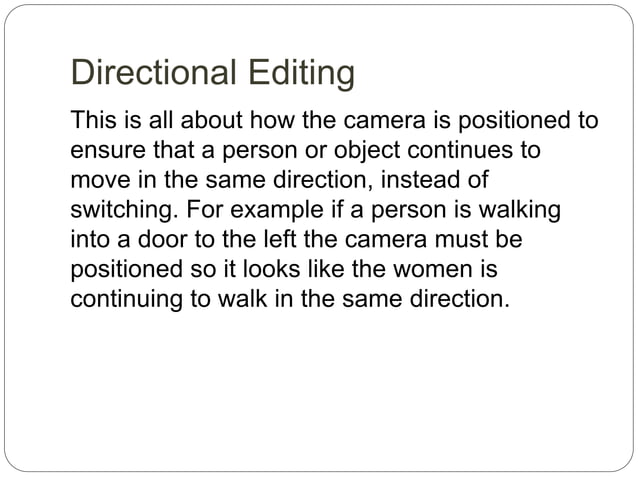 Editing Techniques | PPTX