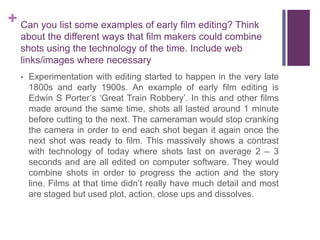 Editing Techniques | PPT