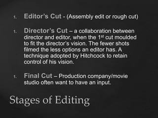 EDITING TECHNIQUES.ppt