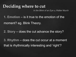 EDITING TECHNIQUES.ppt