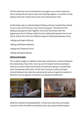 Editing techniques | PDF