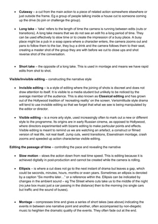 Editing terms | PDF