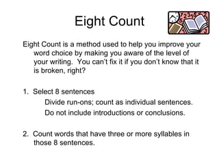 Editing the extended definition | PPT