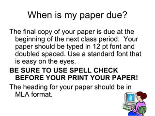 Editing the extended definition | PPT