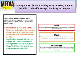 Editing transitions | PPTX | Video Software | Computer Software and ...