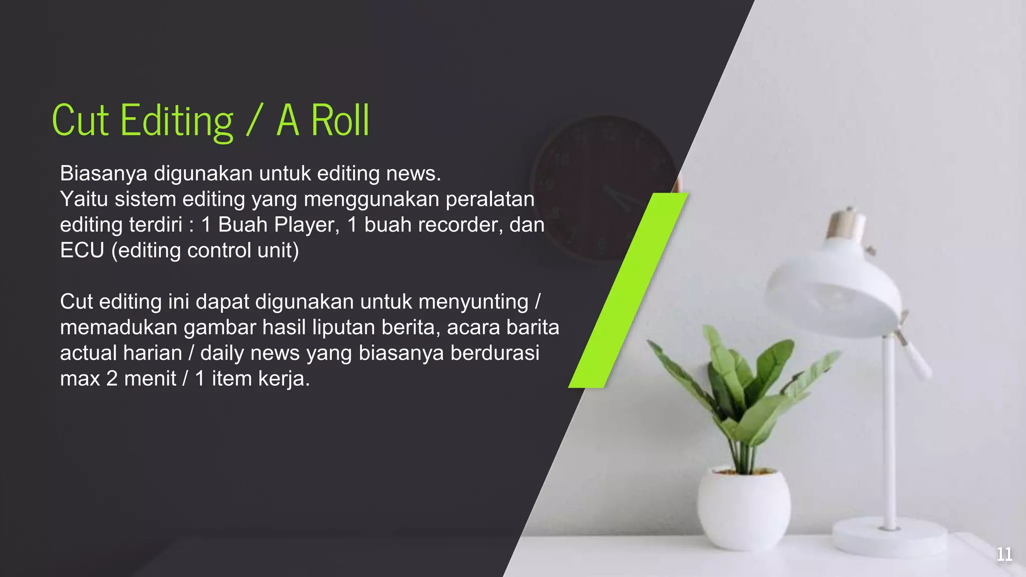 Materi Teknik Editing video | PPTX