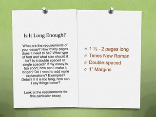 Editing your rough draft | PPTX