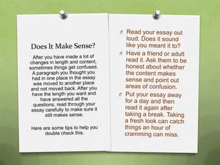 Editing your rough draft | PPTX