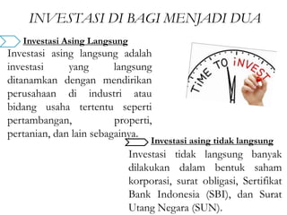 INVESTASI ASING DAN PERUSAHAAN MULTINASIONAL | PPTX
