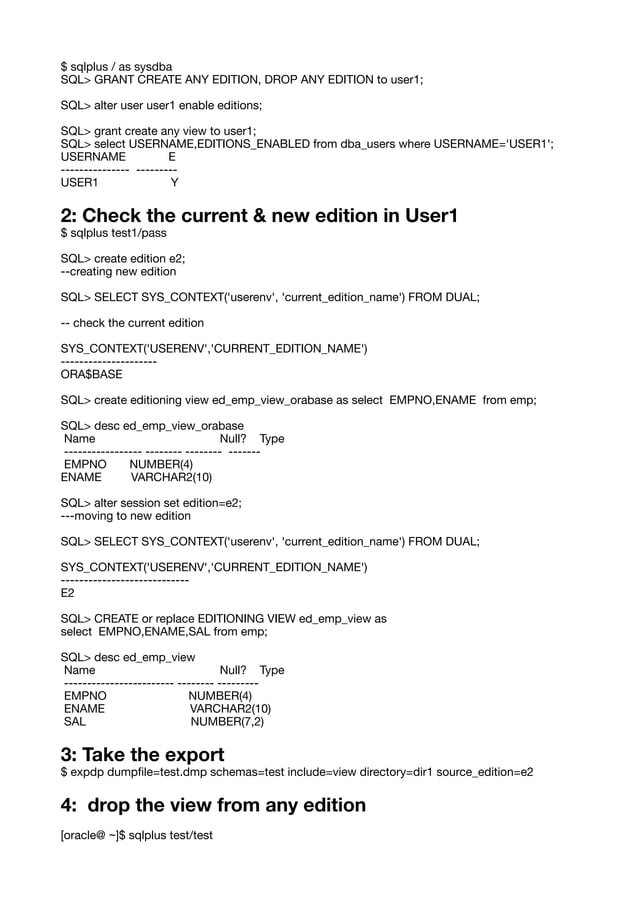 Edition And Target Edition And Edition Based Redefinition Ebr In Oracle Pdf