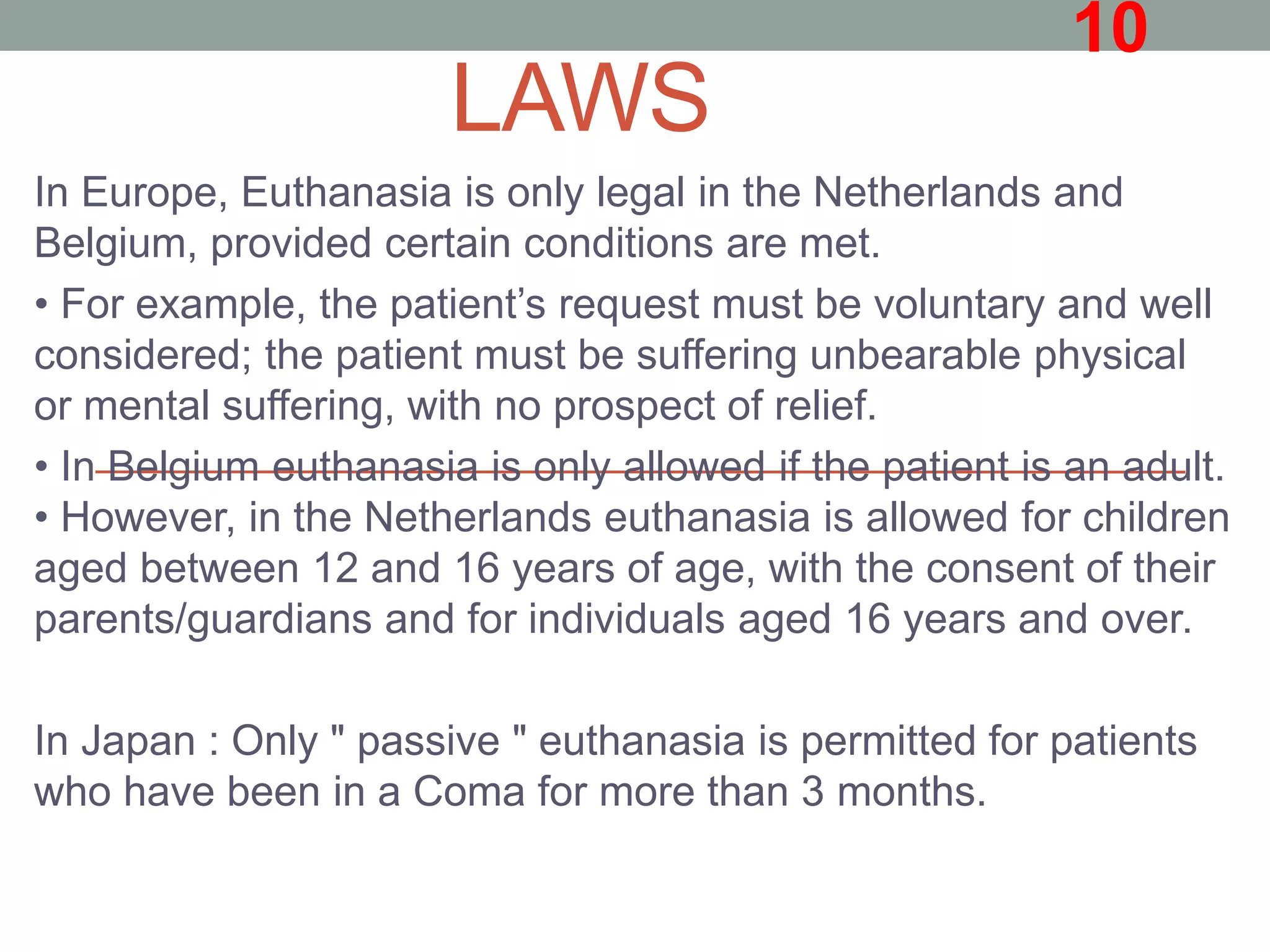Bioethical Issue-EUTHANASIA | PPTX