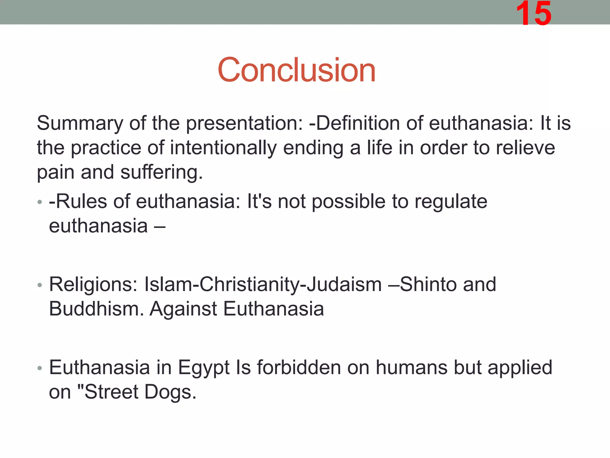 Bioethical Issue-EUTHANASIA | PPTX