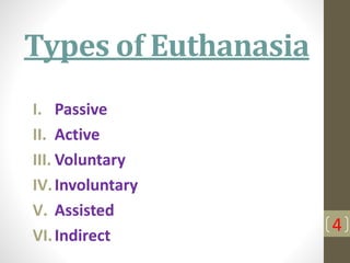Bioethical Issue-EUTHANASIA | PPTX