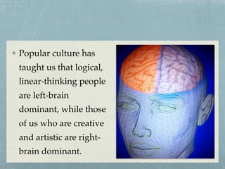 Dave Rocker: Neuromyths: Misunderstandings About The Brain | PDF