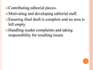 Editor in-chief | PPT