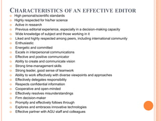 Editor in-chief | PPT