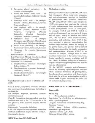 Design, Development, and Evaluation of Nsaid Drug in Soft gel Dosage Form | PDF