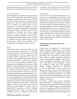 Bioanalytical Method Development and Validation for Simultaneous Estimation of Imatinib and Its ...