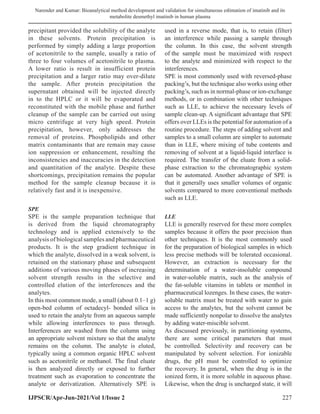 Bioanalytical Method Development and Validation for Simultaneous Estimation of Imatinib and Its ...