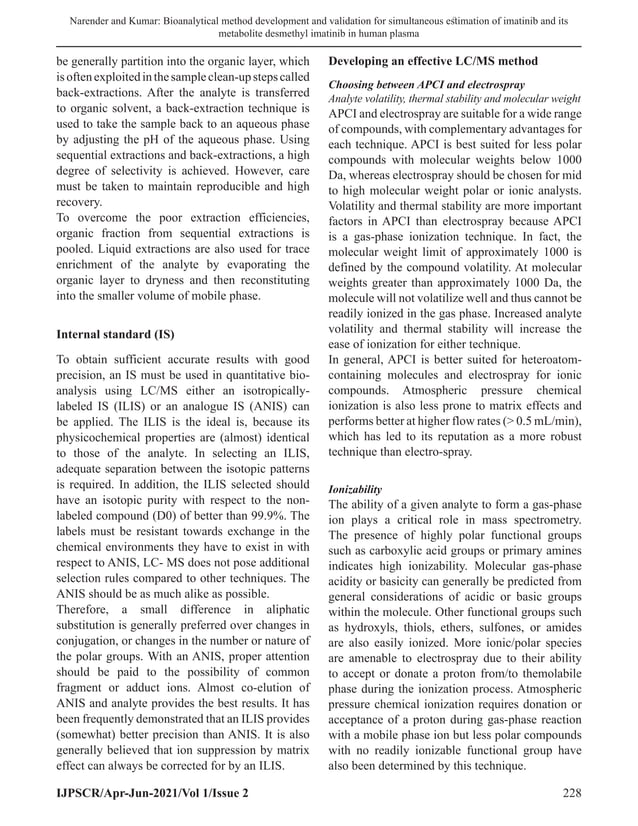 Bioanalytical Method Development And Validation For Simultaneous