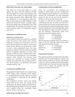 Development of Metoprolol Tartrate Sustained Release Formulations by ...
